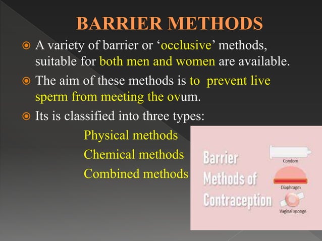 Methods of family limiting and spacing methods (1) | PPTX