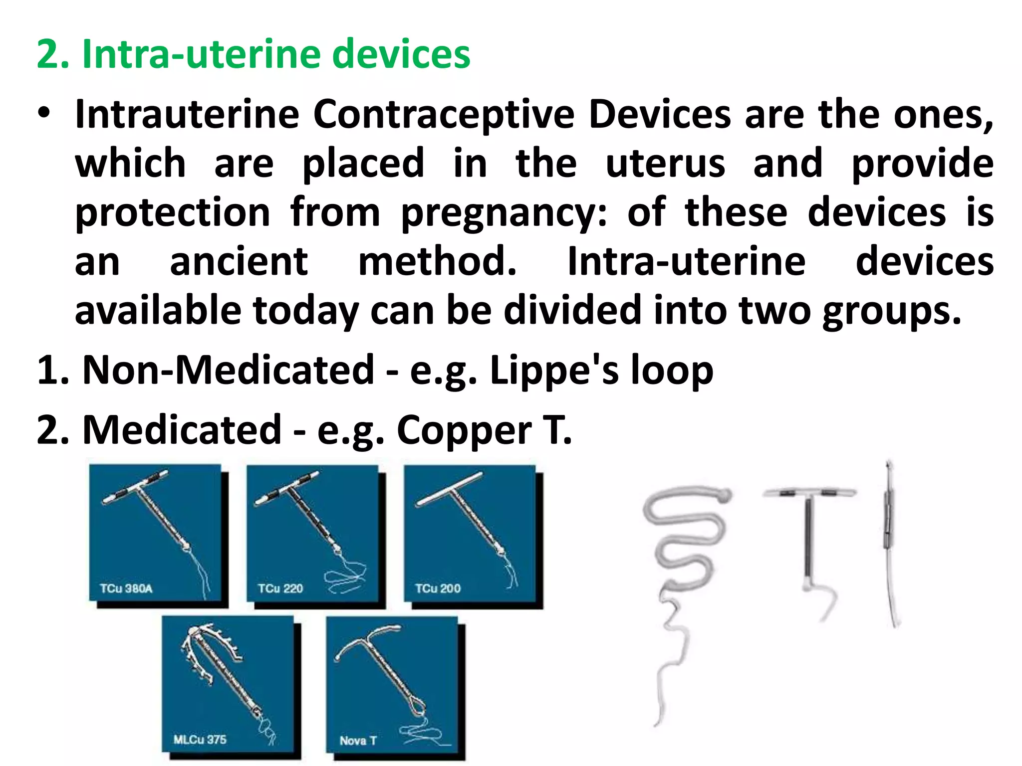 Methods of family planning | PPTX