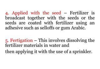 Methods of Fertilizer Application.pptx