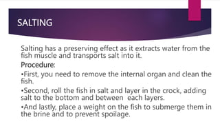methods of fish preservation.pptx filesd | PPTX