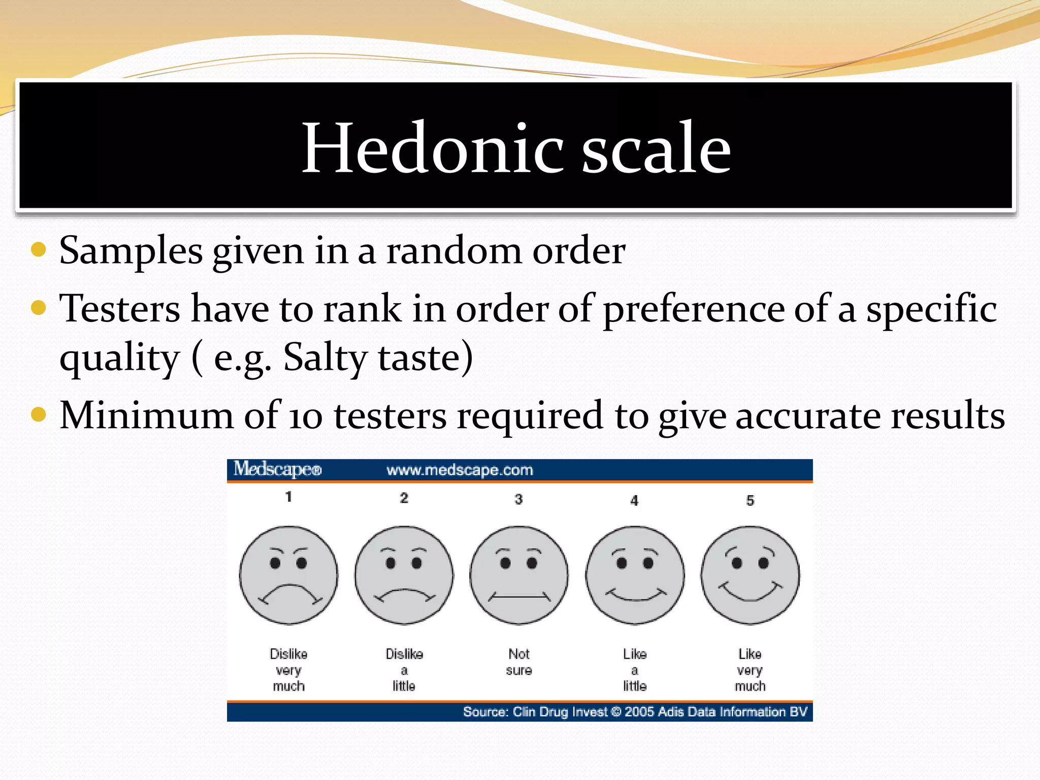 Methods of flavor evaluation | PPTX