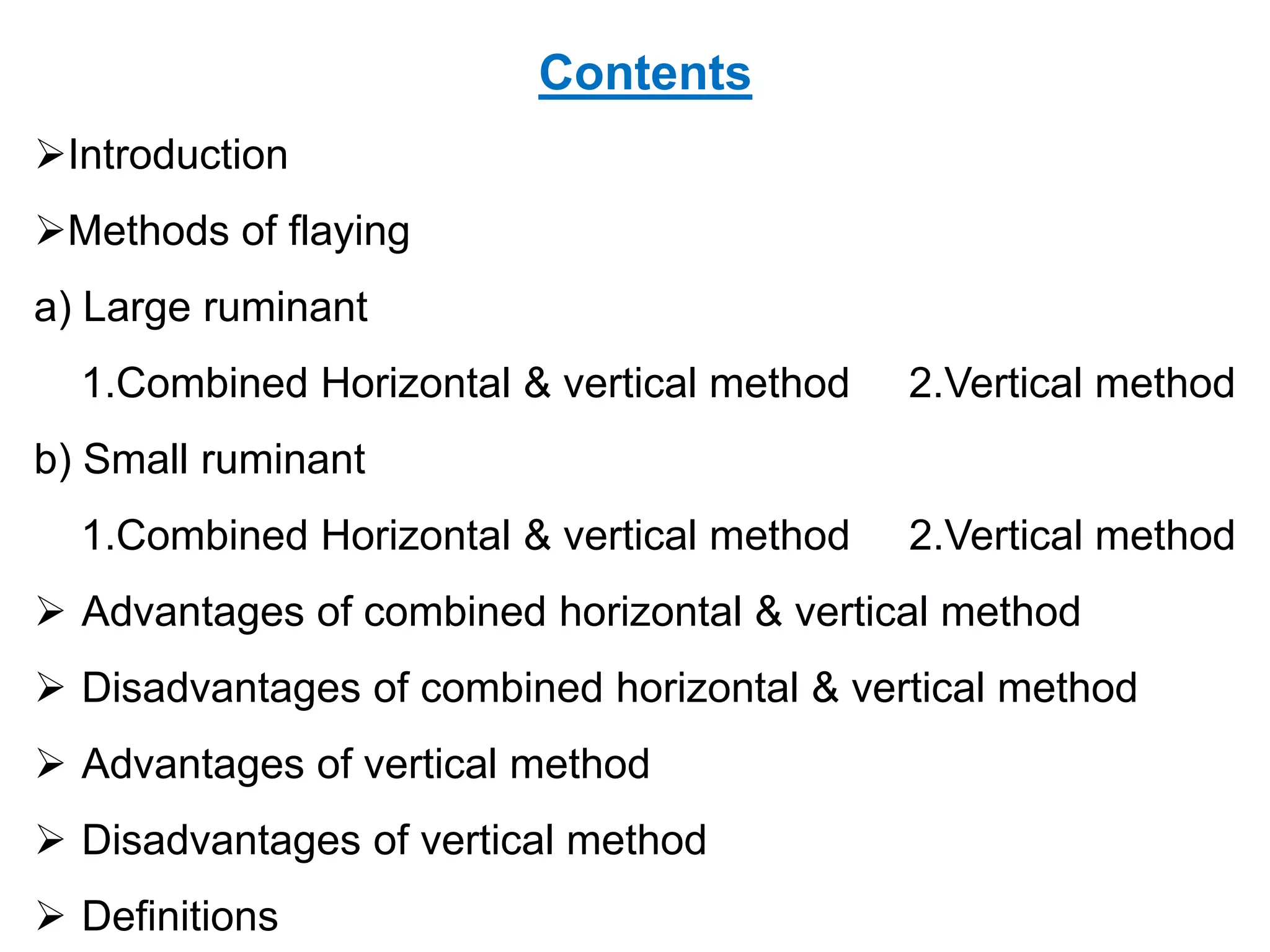 Methods of flaying | PPTX