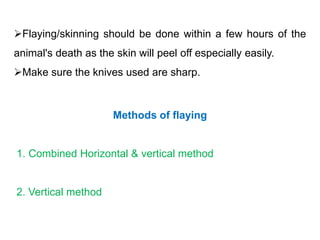 Methods of flaying | PPTX