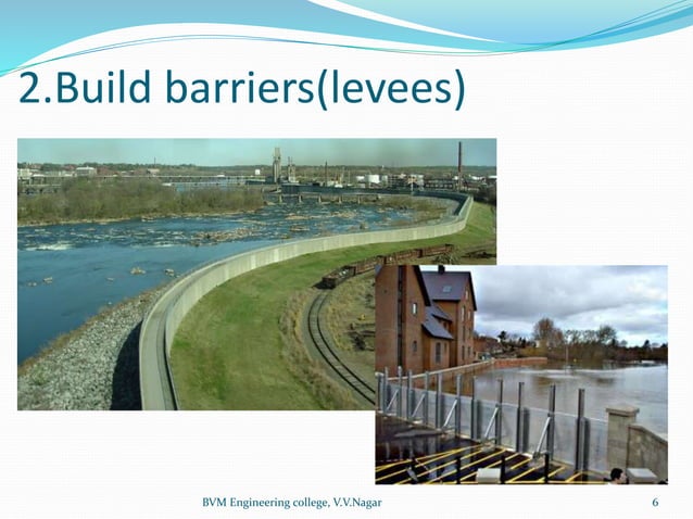Methods of flood control | PPT | Free Download