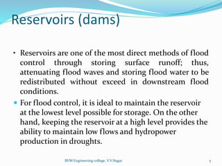 Methods of flood control | PPTX