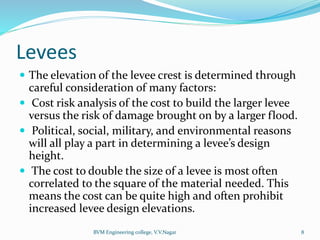 Methods of flood control | PPTX