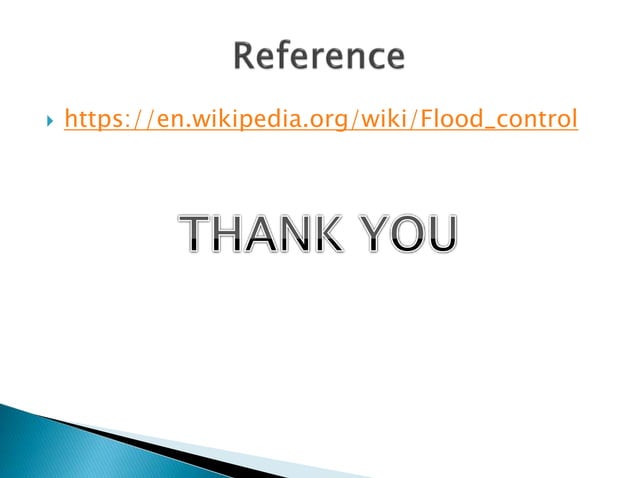 Methods of flood control | PPTX | Geography | Science