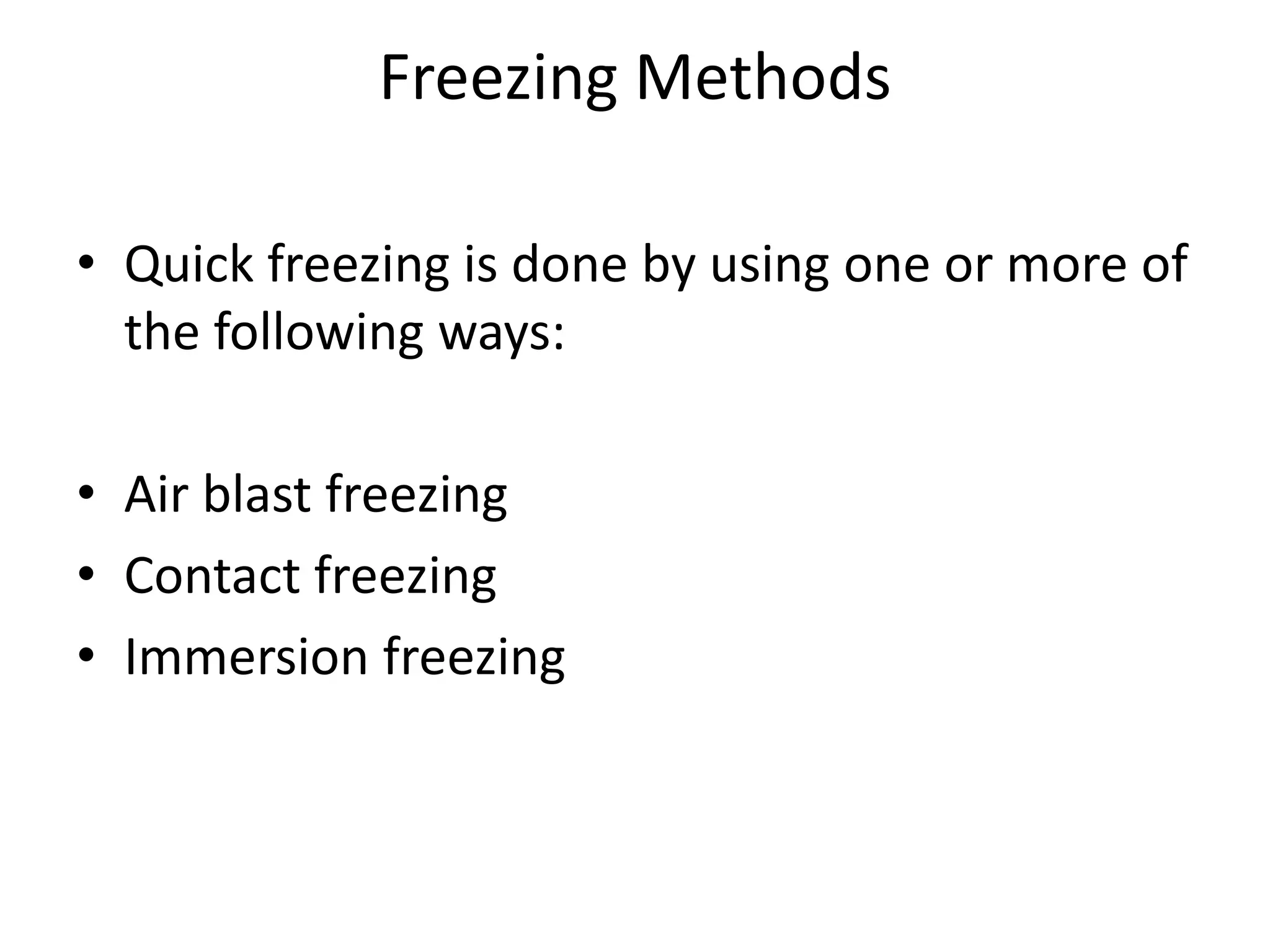 Methods of food preservation | PPTX