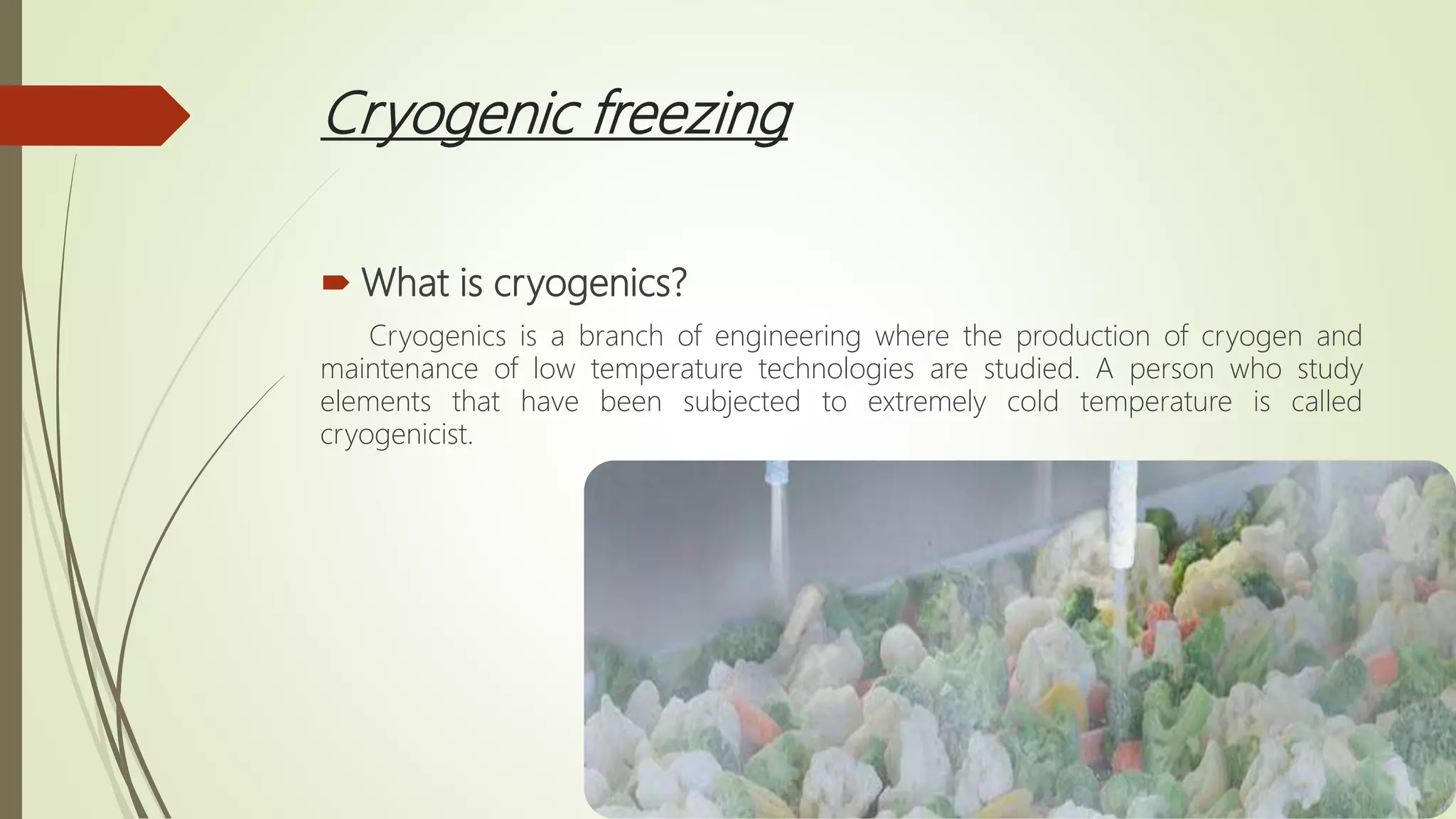 Methods of freeezing | PPTX