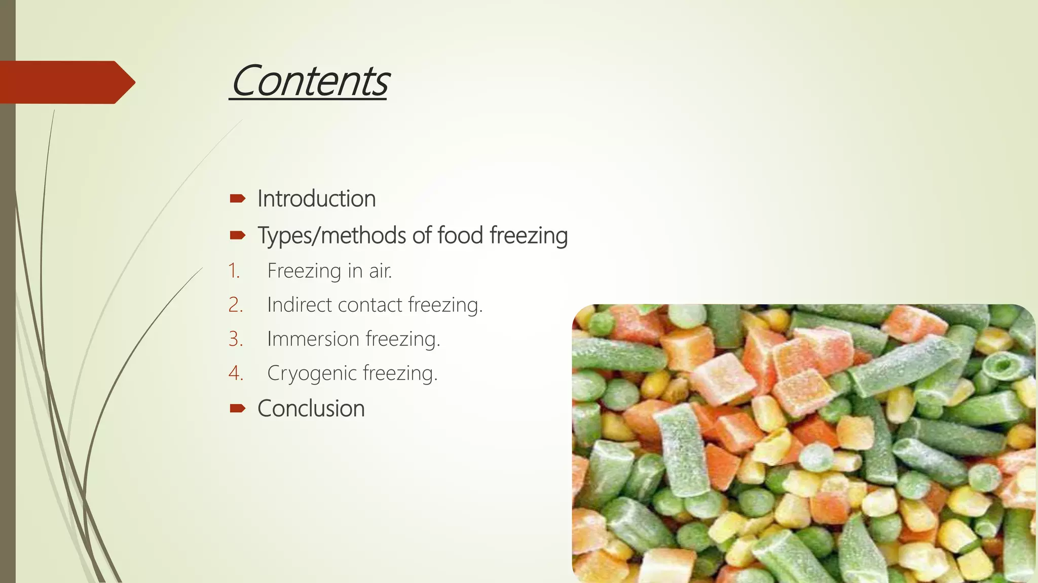 Methods of freeezing | PPTX