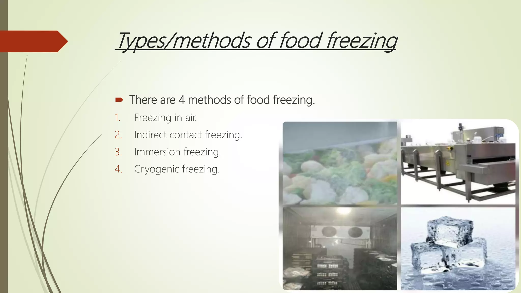 Methods of freeezing | PPTX