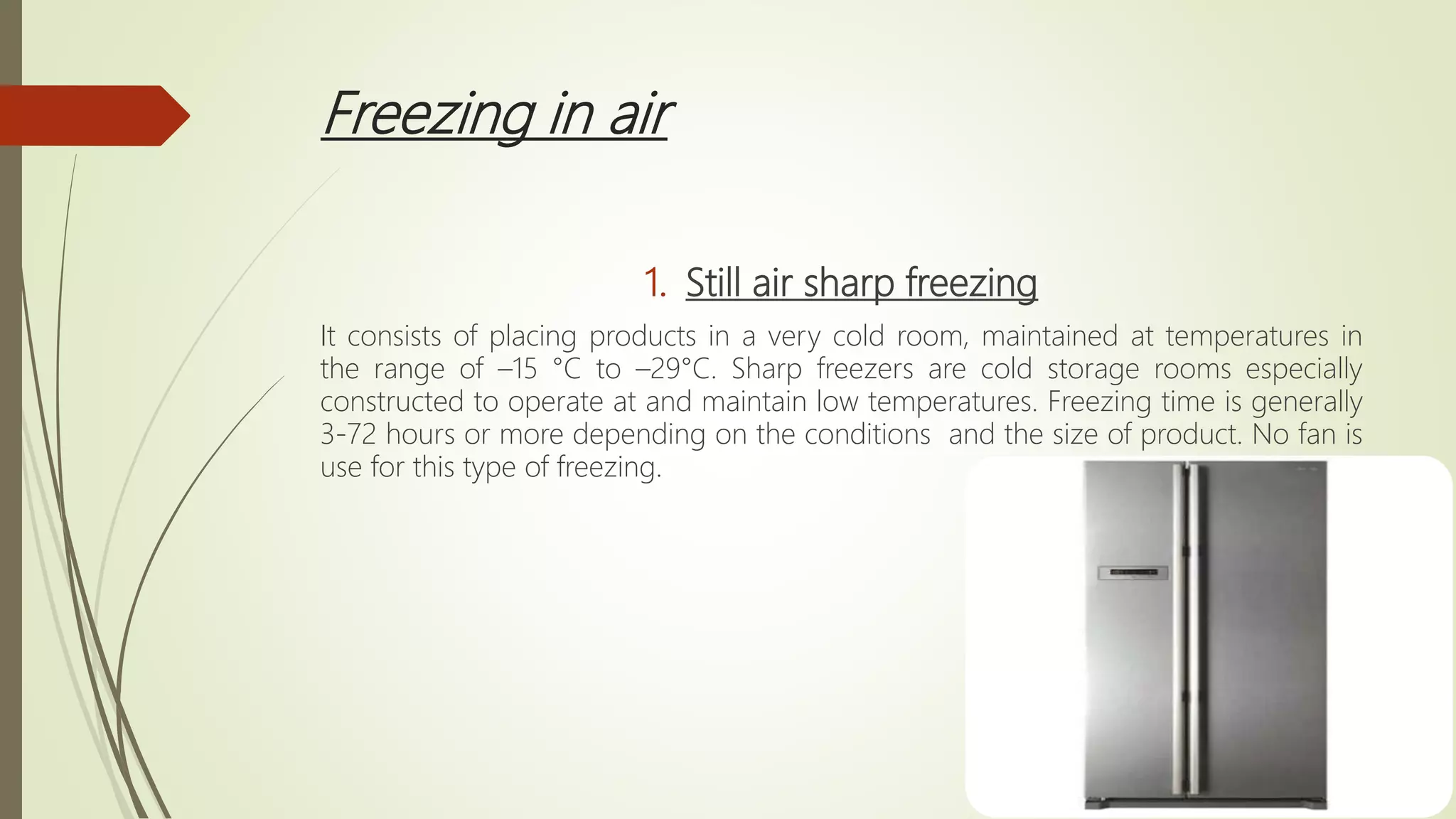 Methods of freeezing | PPTX