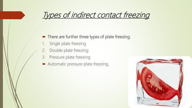 Methods of freeezing | PPTX