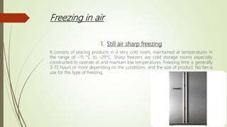 Methods of freeezing | PPTX