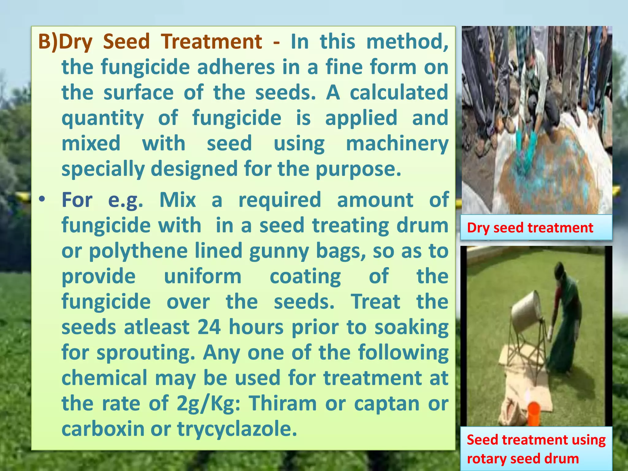 Methods of fungicide applications | PPTX