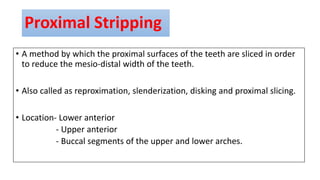 Methods of gaining space | PPTX