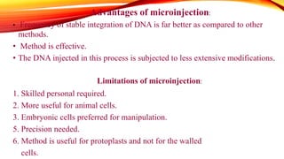 Methods of gene transfer | PPT