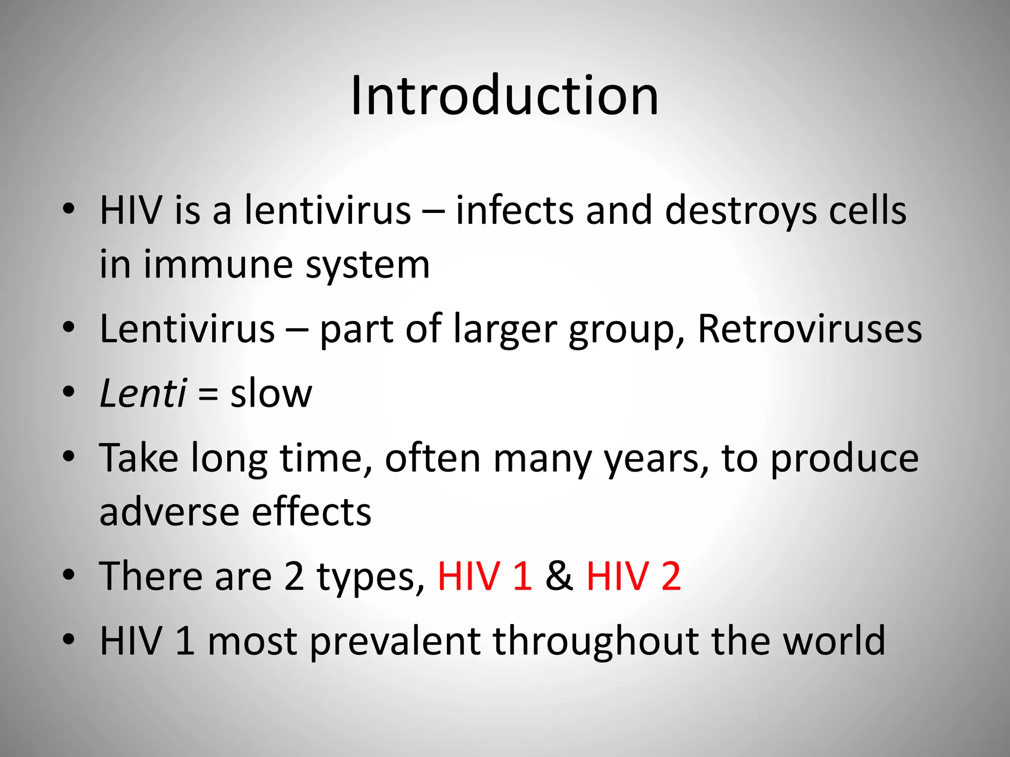 Methods of Laboratory diagnosis (genotypic detection) of HIV | PPTX