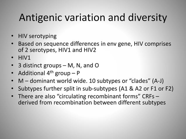 Methods of Laboratory diagnosis (genotypic detection) of HIV | PPTX ...