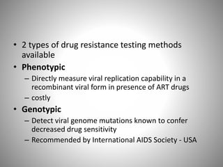 Methods of Laboratory diagnosis (genotypic detection) of HIV | PPTX