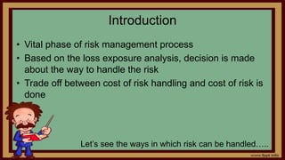Methods of handling risk | PPTX