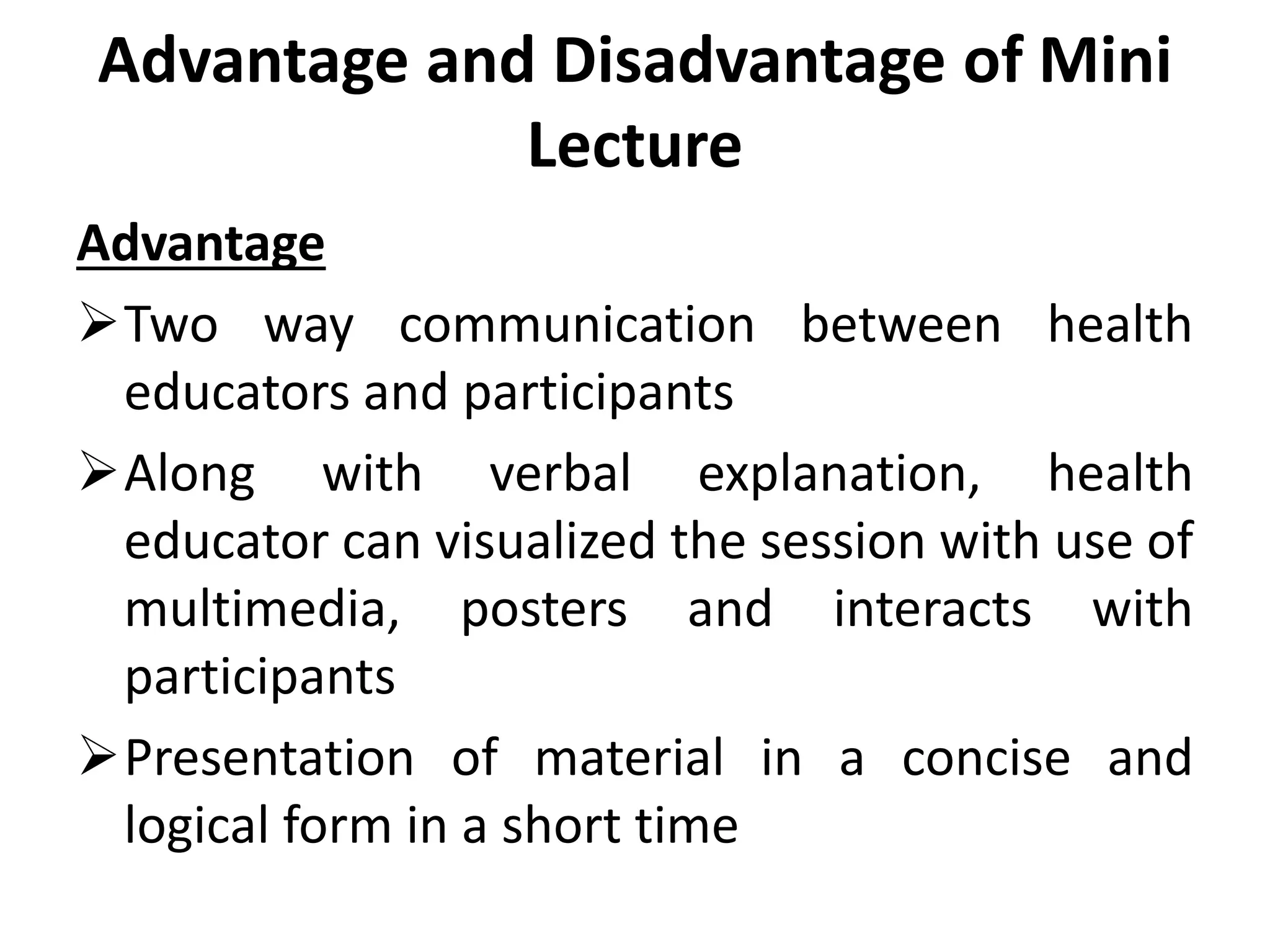 Methods of Health Education | PPTX