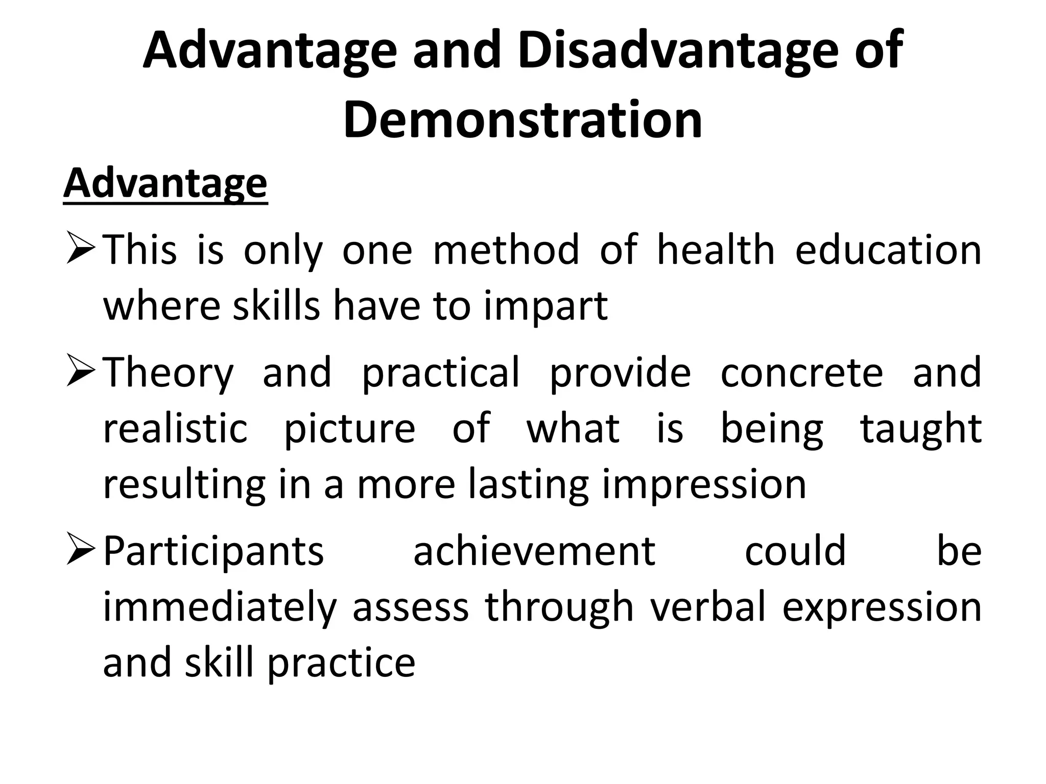 Methods of Health Education | PPTX