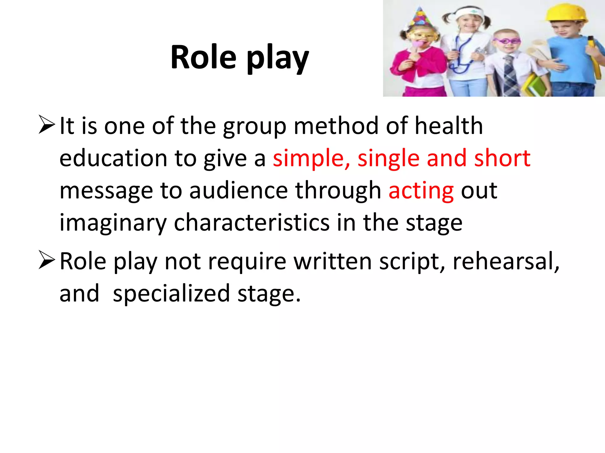 Methods of Health Education | PPTX