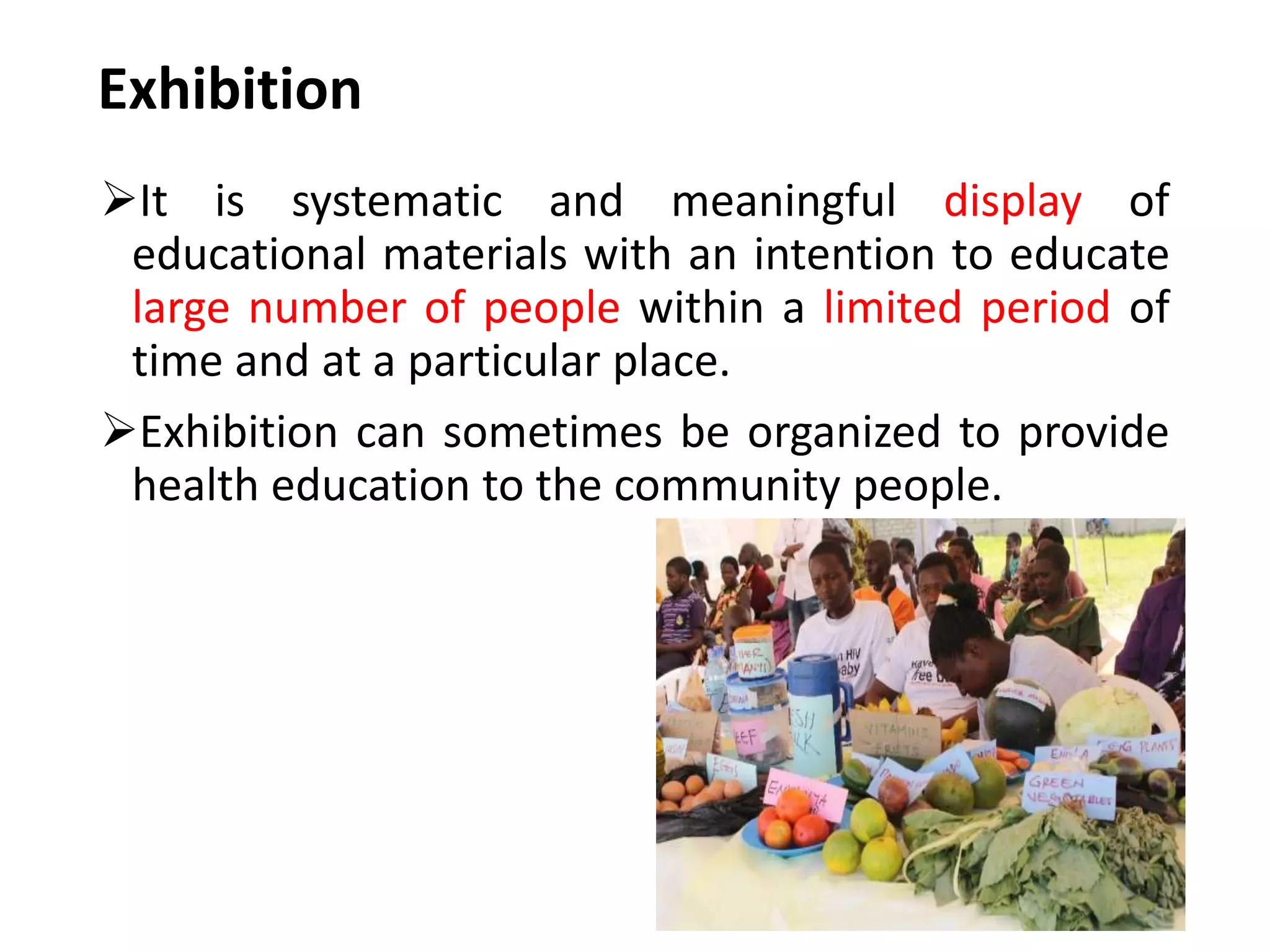 Methods of Health Education | PPTX