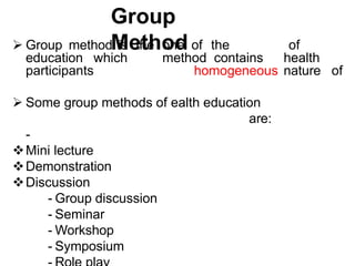 methods of Health education.pptx