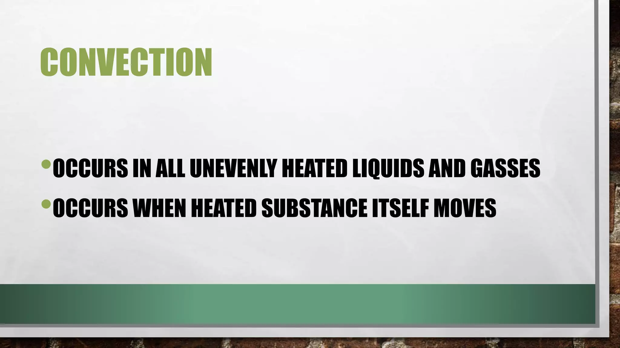 Methods of heat transfer | PPTX