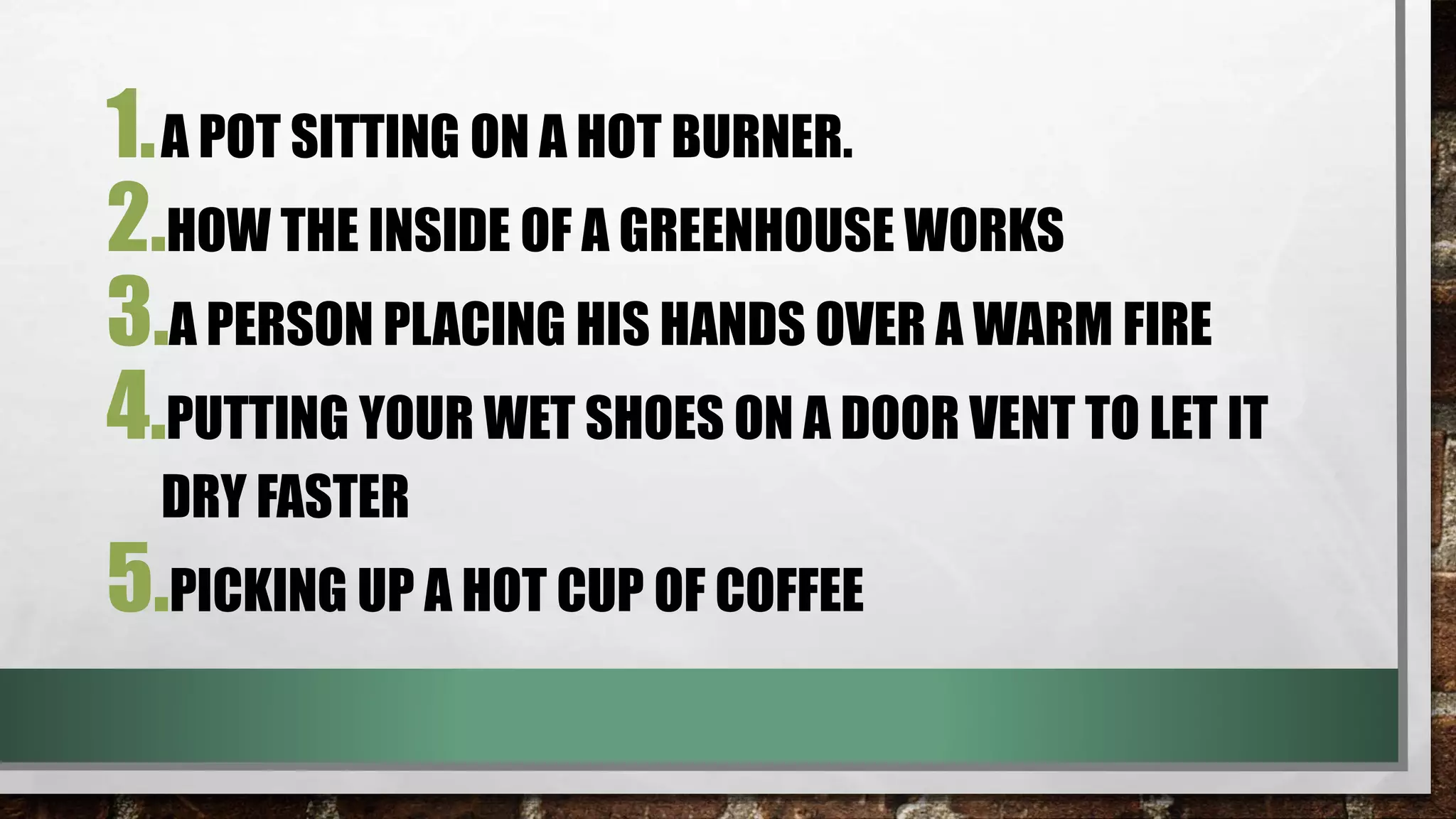 Methods of heat transfer | PPTX