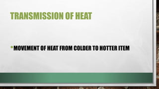 Methods of heat transfer | PPT