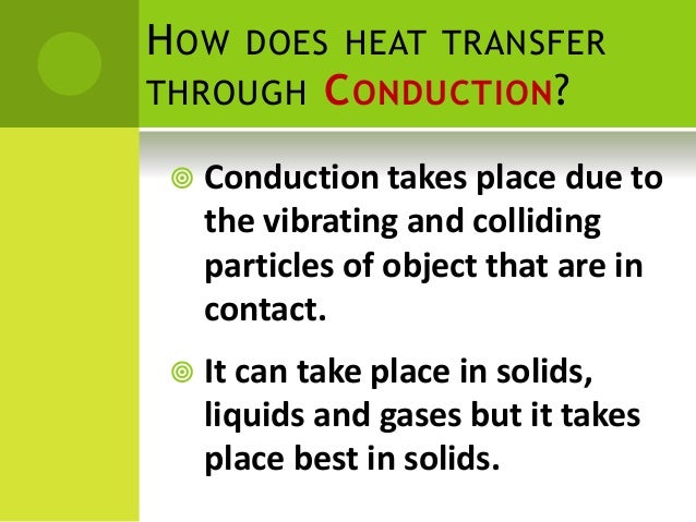 Methods of heat transfer