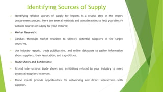 Methods of Import Procurement in International Trade.pptx