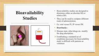 Methods of improving bioavailability | PPT