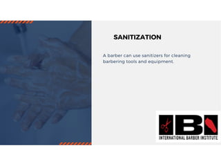 Methods of Barber Infection Control | International Barber Institute | PPT