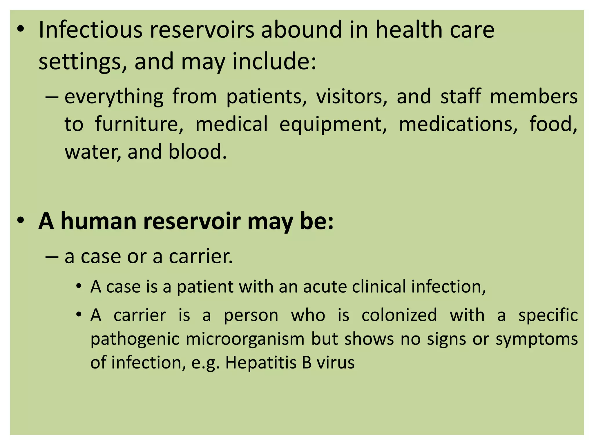 Methods of infection transmission | PPSX