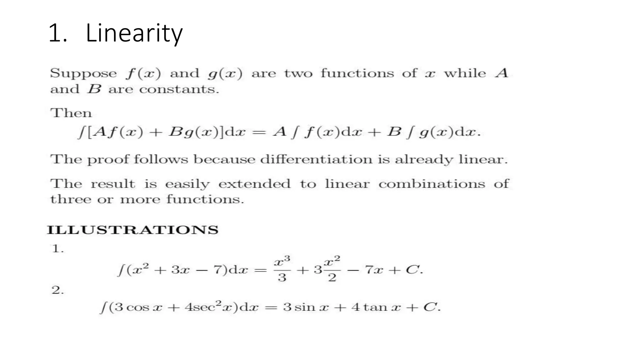 Methods of integration | PPTX