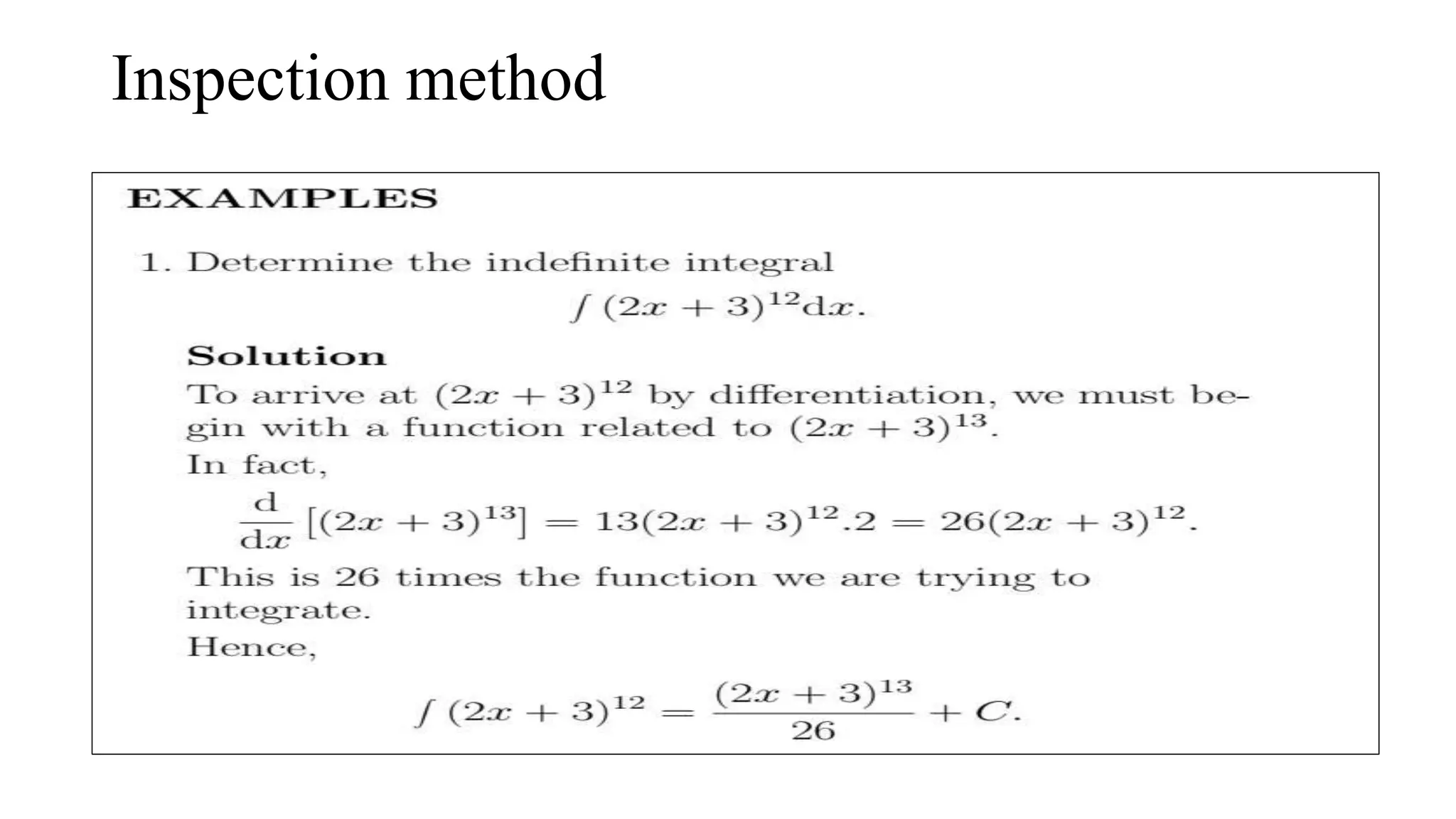 Methods of integration | PPTX