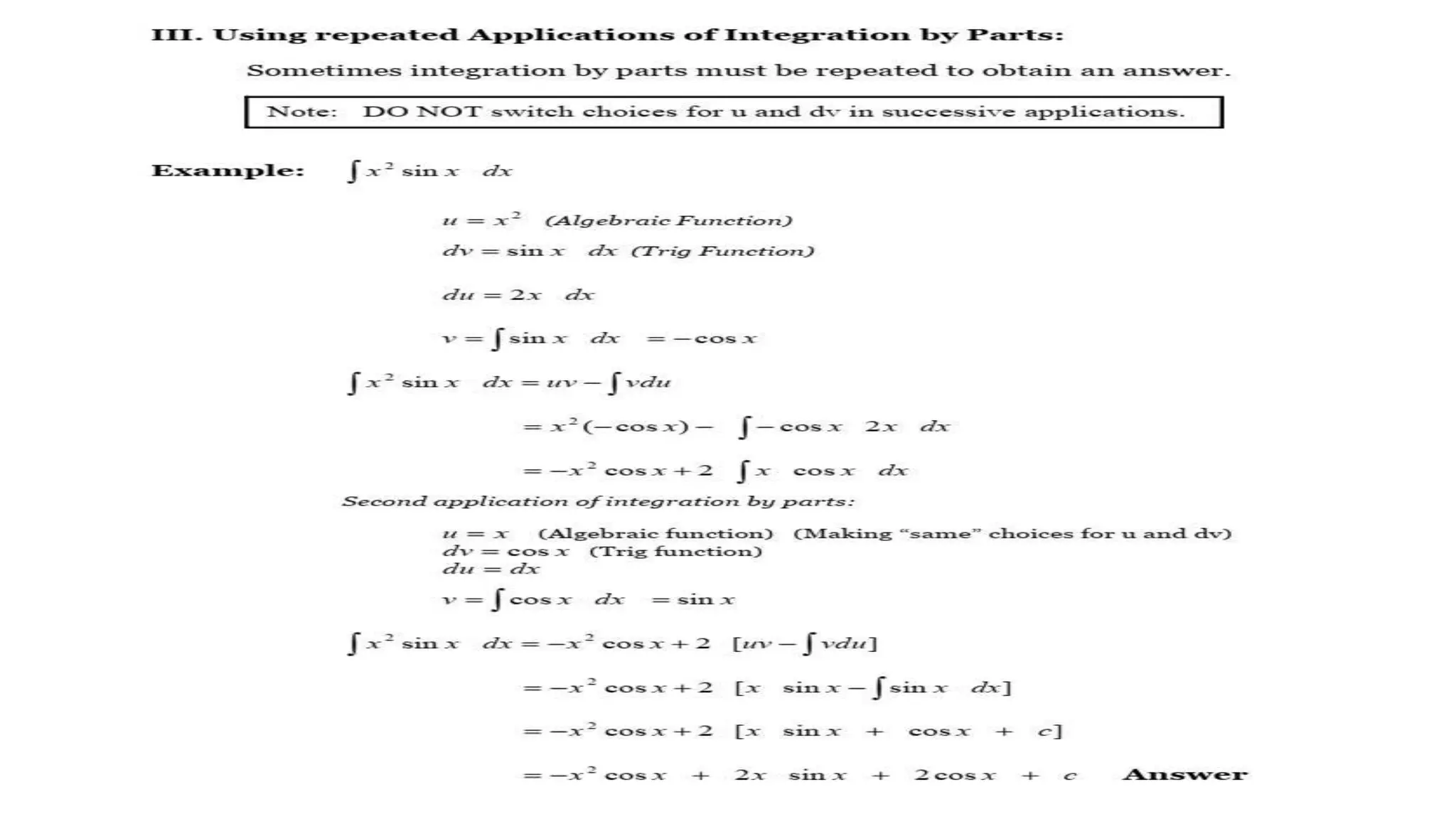Methods of integration | PPTX