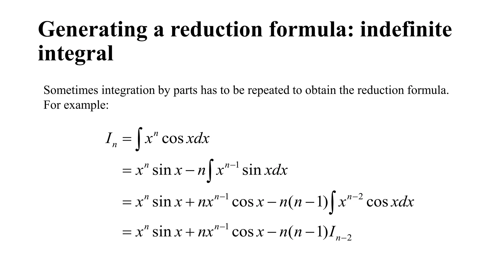Methods of integration | PPTX