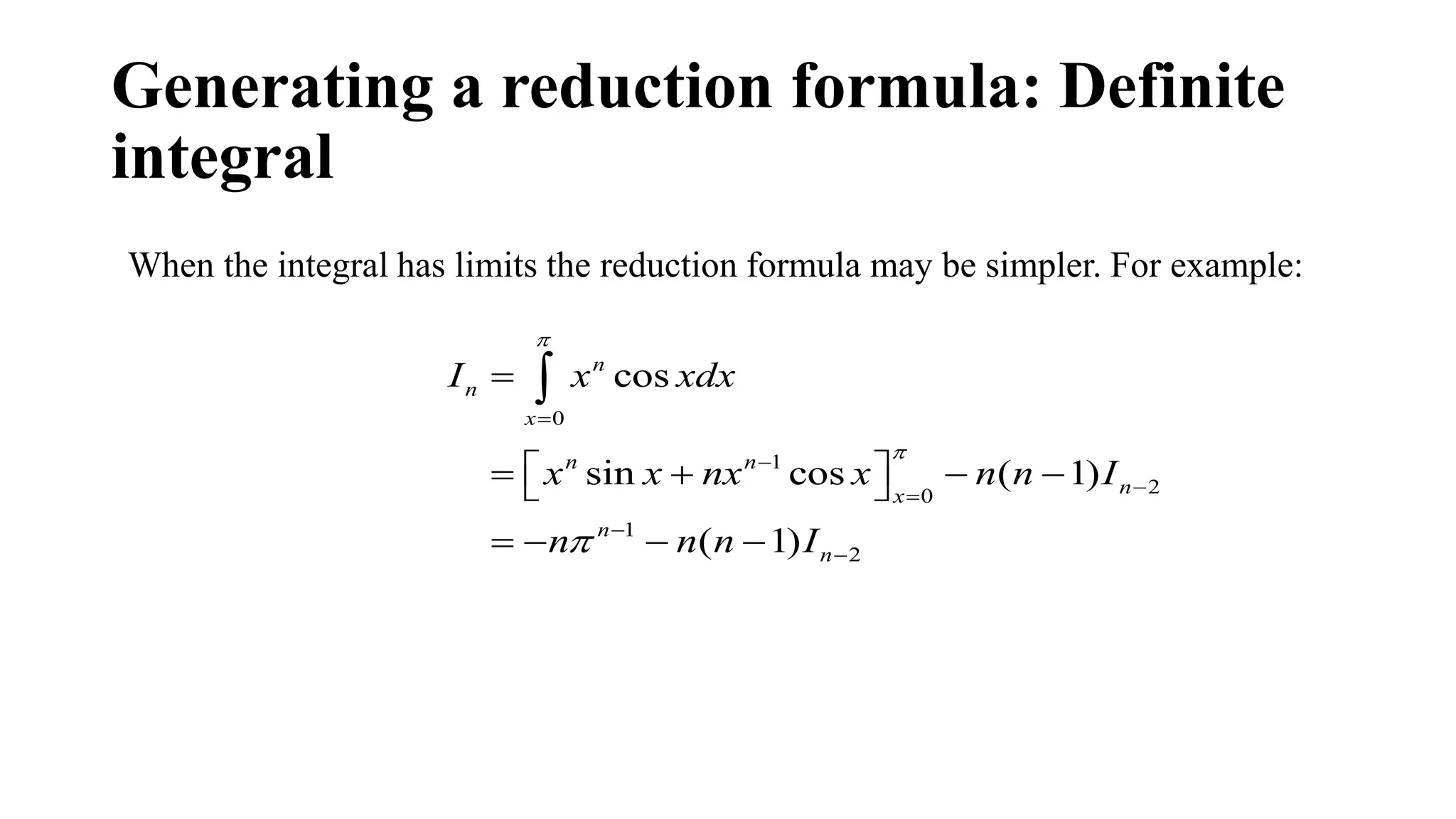 Methods of integration | PPTX