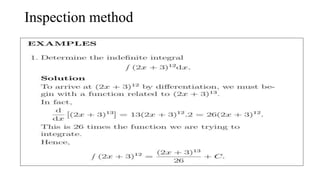 Methods of integration | PPTX
