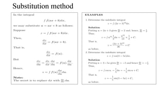 Methods of integration | PPTX