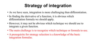 Methods of integration | PPTX