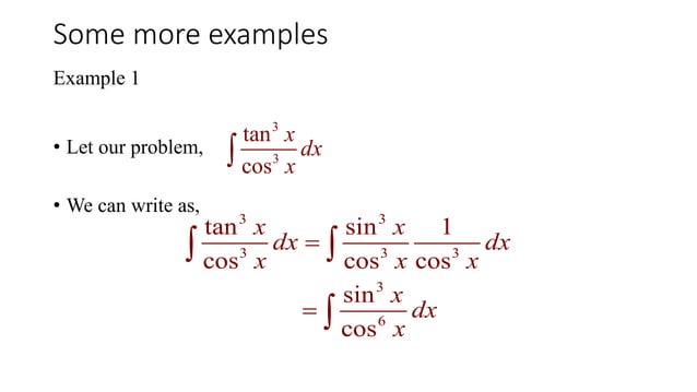 Methods of integration | PPTX