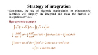 Methods of integration | PPTX