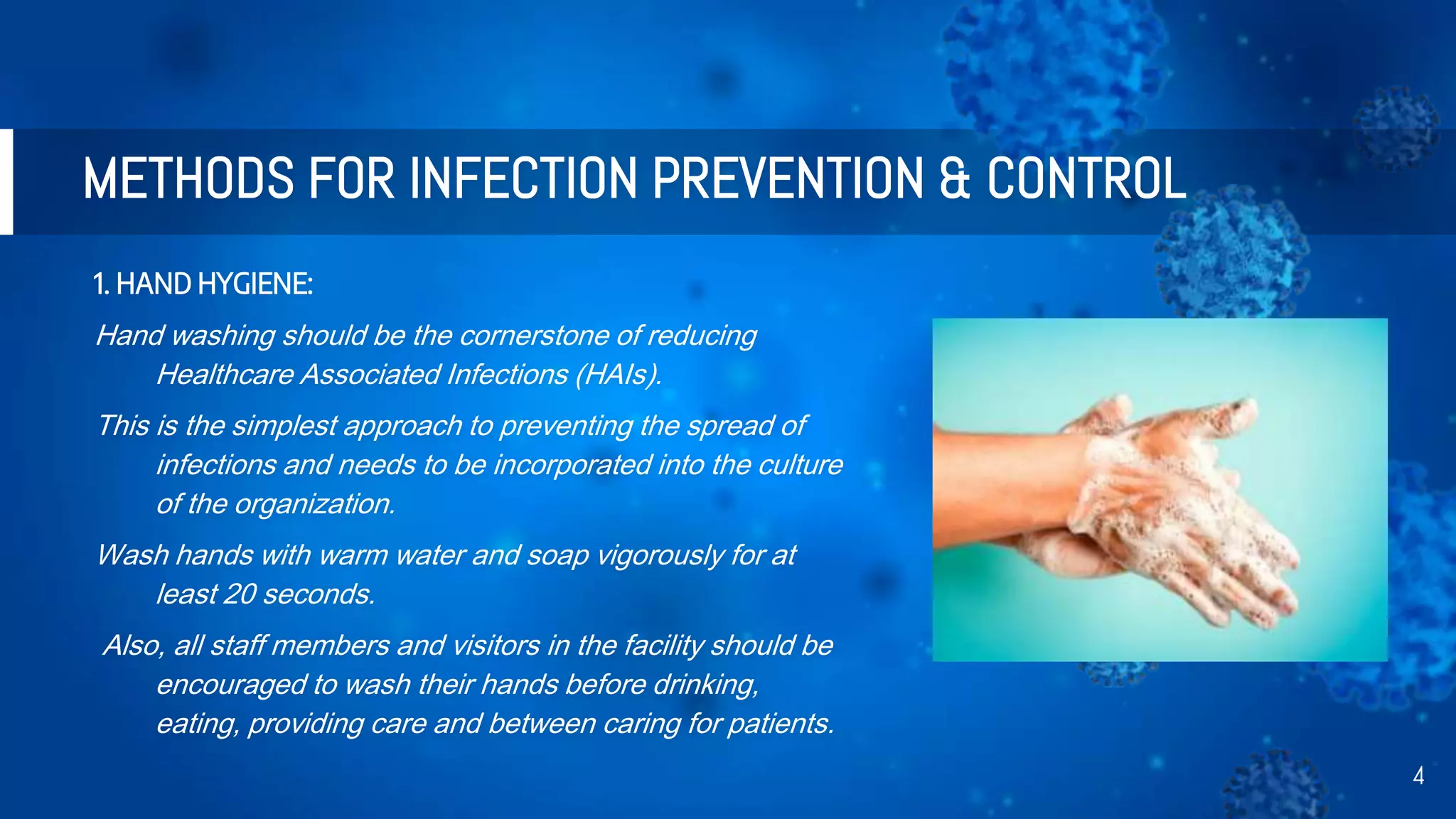 Methods of Infection Prevention And Control | PPTX