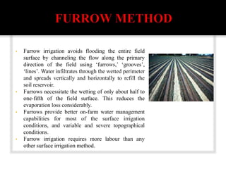 METHODS OF IRRIGATION BY AKASH V. MODI | PPTX
